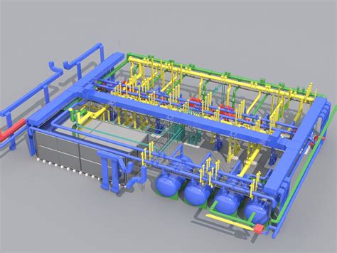 Industrial Boiler Room 3d Model Turbosquid 2387413
