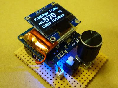 Aviator Ahmet DIY Aviation Altimeter With QNH Setting