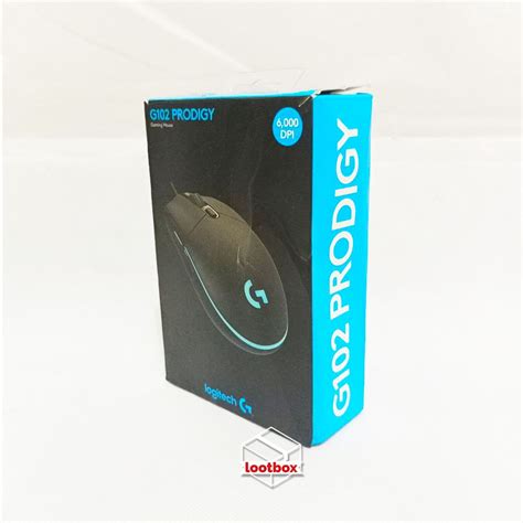 Jual Mouse Gaming Logitech G102 Wired Rgb Prodigy Blk [second] Shopee