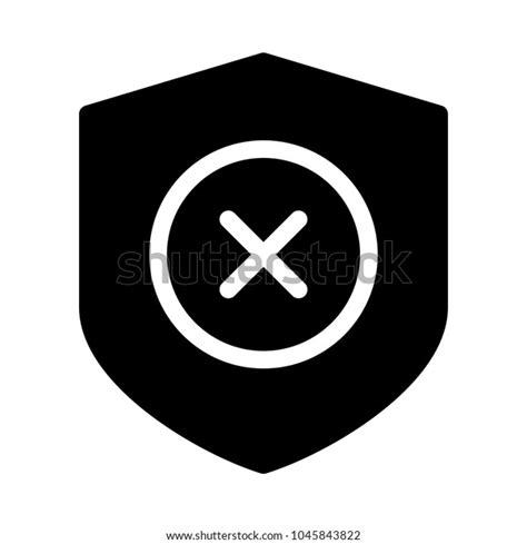System Firewall Error Stock Vector Royalty Free 1045843822 Shutterstock