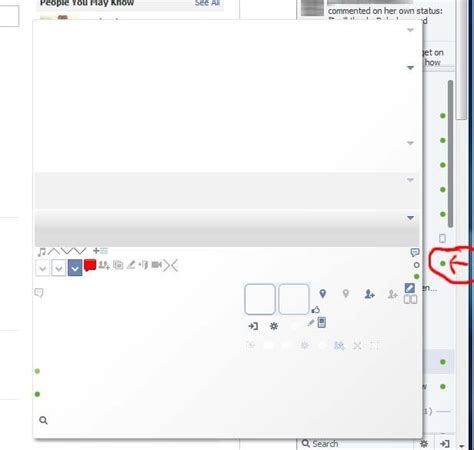 Hovering Mouse Over Green Dots Next To Names On Active Chat Pops Up