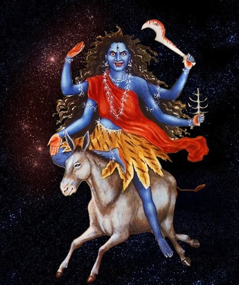 Jai Jamwai Mata मां दुर्गा के सातवें स्वरूप या शक्ति को कालरात्रि कहा जाता है दुर्गा पूजा के