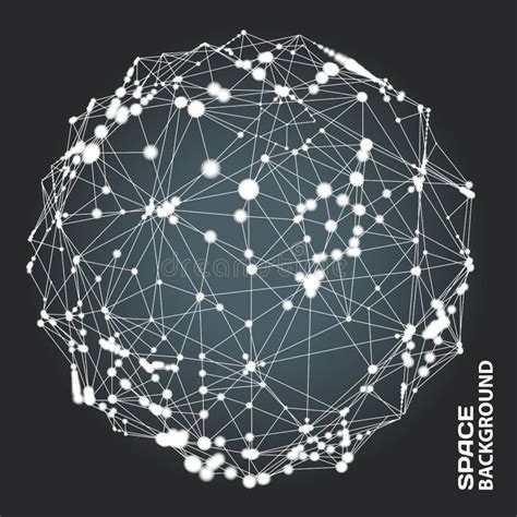 3d Vector Abstract Design Template Polygonal Stock Vector Illustration Of Contrast