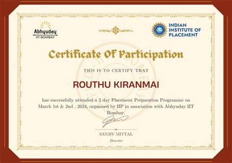 Certified Iitbombay Achievementunlocked Kiranmai Routhu