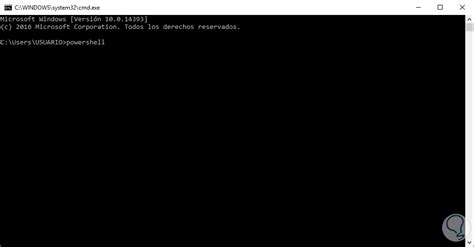 cómo abrir powershell en windows 10 solvetic