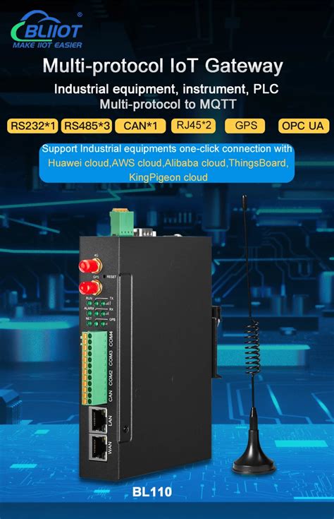 industrial multi protocols modbus mqtt bacnet ip opc ua conversion