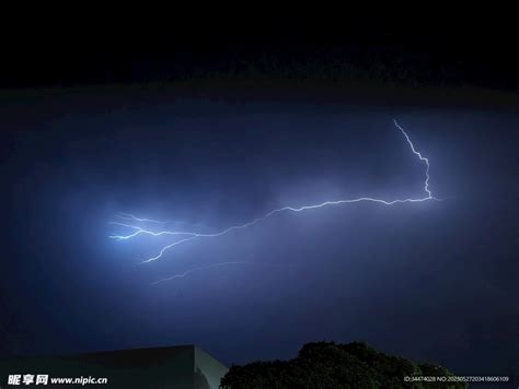 闪电摄影图自然风景旅游摄影摄影图库昵图网
