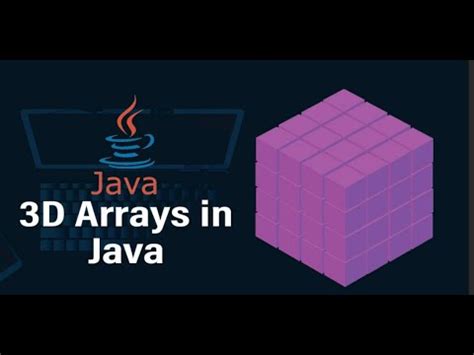 Introduction To Three Dimensional D Arrays YouTube
