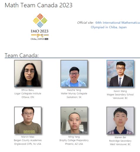 수학올림피아드 한국 3위 그러면 캐나다 수준은 밴쿠버 중앙일보 뉴스 밴쿠버 중앙일보