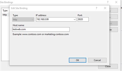 Web Hosting To Iis Not Accessible Over Intranet Stack Overflow