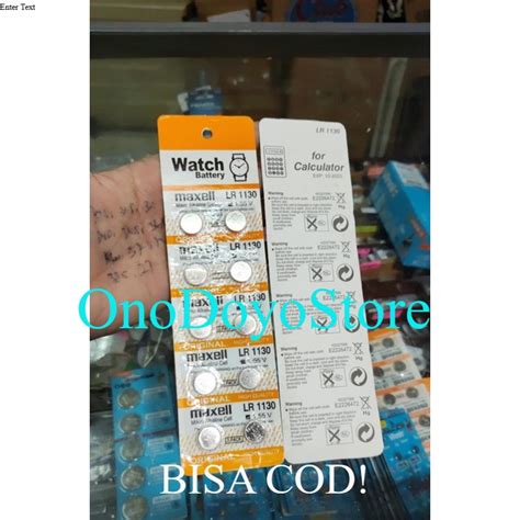 Jual Batre Lr1130ag10 Murah Untuk Jam Tangan Mainan Dan Lain Lain