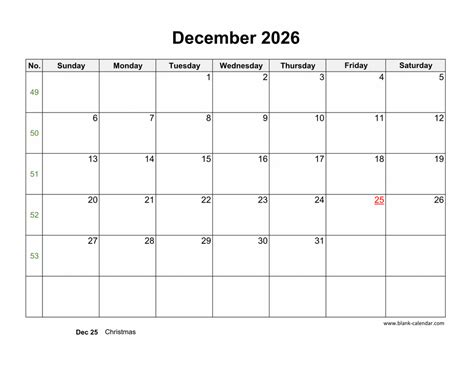December 2026 December 2026 Calendar Ausmalbilderfurkinderde