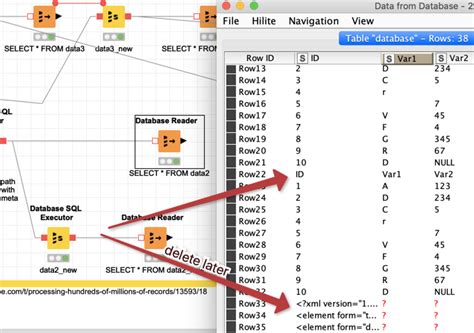 processing hundreds of millions of records knime analytics platform