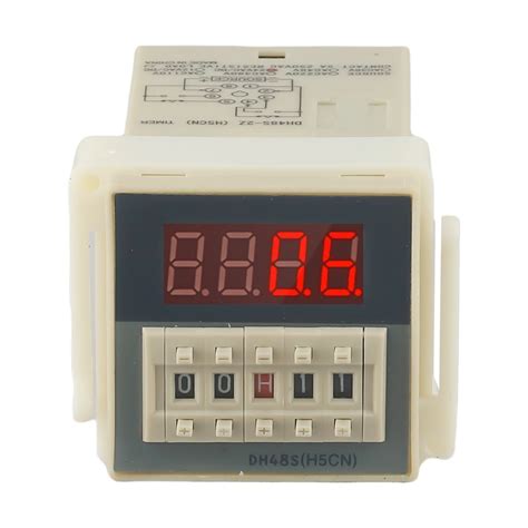 KAJOVE DH48S 2Z 12V 220V Repeat Cycle SPDT Programmable Timer Time Switch Relay Base DH48S 2Z