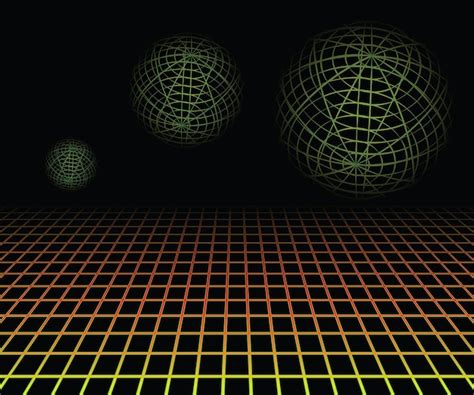 Premium Vector Spherical Framework In Digital Space