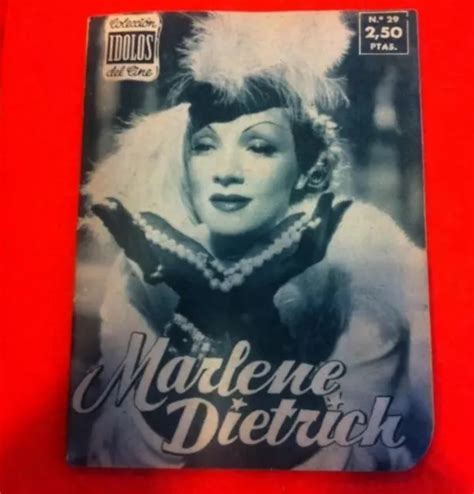 Marlene Dietrich 1958 Very Rare Magazine Pocket Size £7178 Picclick Uk