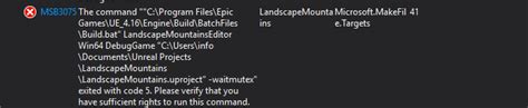 VS Build Errors Issue Microsoft AirSim GitHub