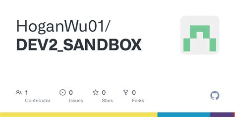GitHub HoganWu DEV SANDBOX