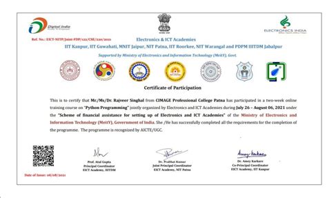 rajveer singhal on linkedin i have completed workshop of python