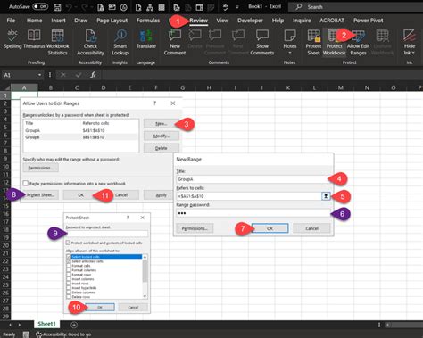 Does Permissions Feature On Allow Users To Edit Ranges Work In Excel Microsoft Community Hub