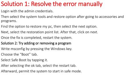 ppt a quick and easy guide to resolve quickbooks error 1334