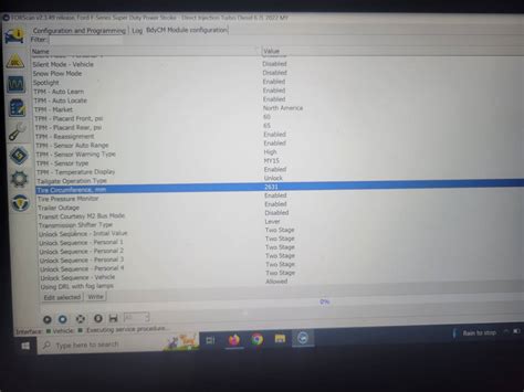 PCM TCM Codes After Tire Size Change In BdyCM Forscan PowerStrokeArmy