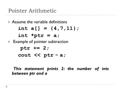 Pointers Ppt Download