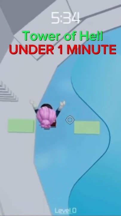 Tower Of Hell Under 1 Minute Youtube