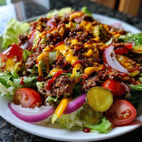 25 Minute Cheeseburger Salad The Genius Twist Youll Devour Wilingga
