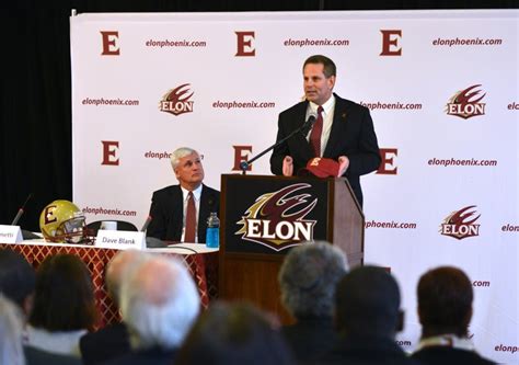 Cignetti Introduced As Elon Football Coach Elon News Network