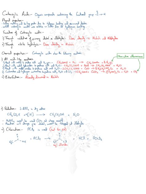 Carboxylic Acids And Esters Pdf