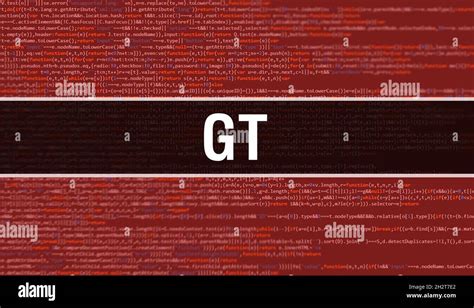 Gt With Binary Code Digital Technology Background Abstract Background