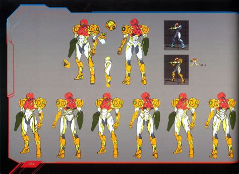 In The Metroid Dread Art Book You Can See Sketches Of The Varia And