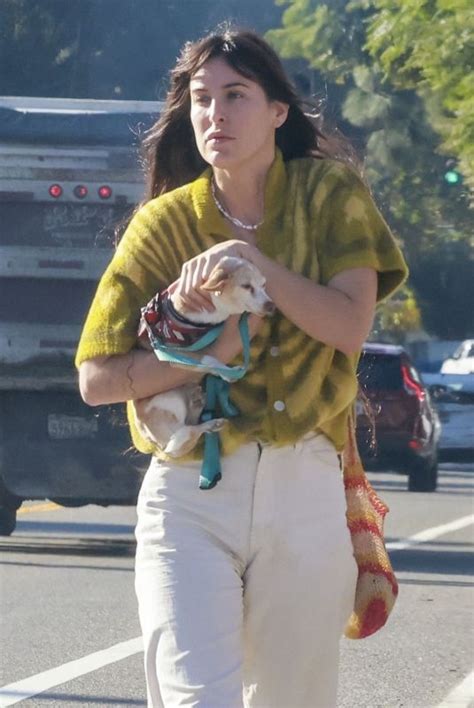 Scout Willis Out For Breakfast With Her Dog In Los Angeles 12162023