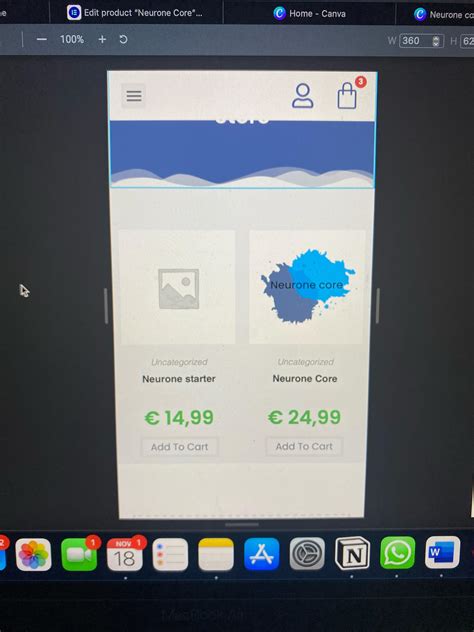 Page Disappearing Under Header Relementor