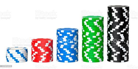 큰 승리 개념으로 포커 칩 주식의 3d 렌더링 그림 흰색 배경에 고립 된 컬러 카지노 칩 포커에 대한 스톡 사진 및 기타 이미지 Istock
