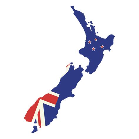 Design Png E Svg De Mapa Da Nova Zel Ndia Com A Bandeira Brit Nica Para Camisetas