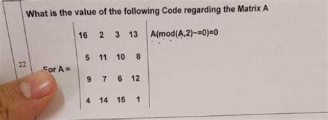 matlab what is the value of the following code