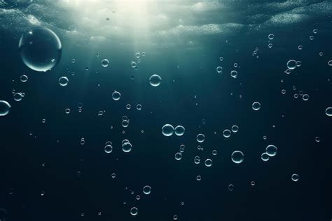 Premium Ai Image Underwater Effect Photo Overlays Ocean Depth Sea Texture Blue Water Filter