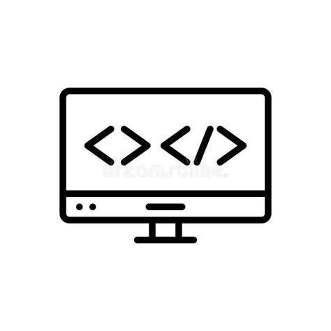 Mix Icon For Javascript Programming And Software Stock Illustration