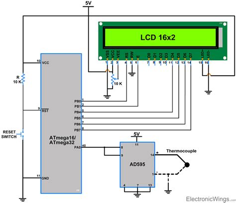 thermocouple interfacing with avr atmega16 atmega32 avr atmega
