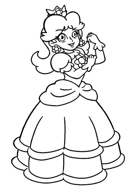 楽しくて簡単な桃の塗り絵