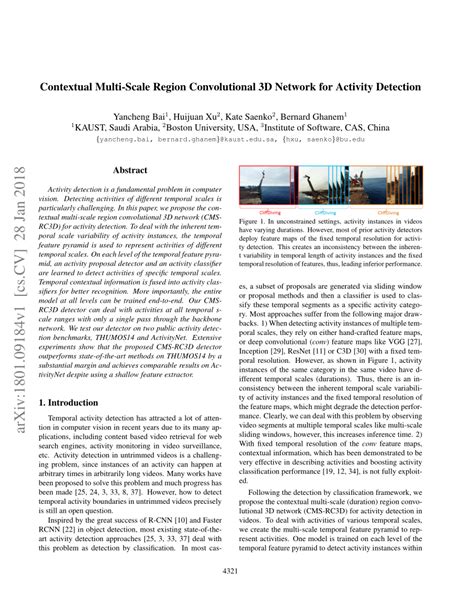 Pdf Contextual Multi Scale Region Convolutional 3d Network For