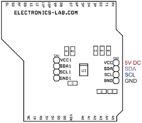 Optically Isolated Bidirectional I2c Shield For Arduino Electronics Lab