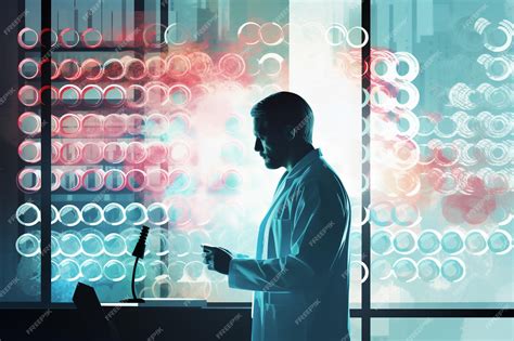 Premium Ai Image Genomics And Genetics Research Laboratory Scientist