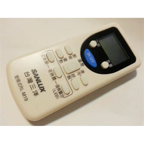 【jp Sunmo】台灣三洋sanlux冷氣遙控器變頻式rl M19 蝦皮購物