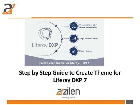 Step By Step Guide To Create Theme For Liferay Dxp 7 Ppt Free Download