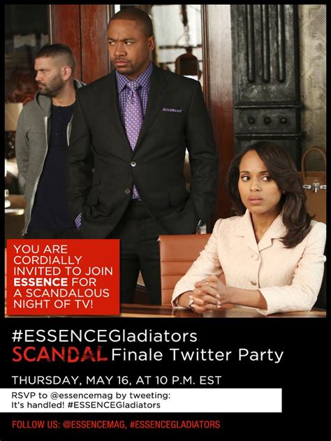 Join Our Scandal Finale Twitter Party Essence