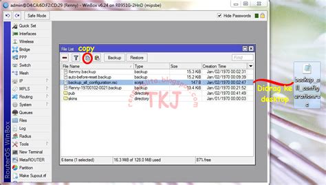 coretan berbagi ilmu lab 10 backup and restore configuration in