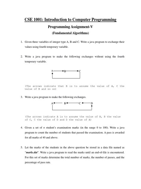 Icp Programming Assignment V Download Free Pdf Discrete Mathematics Applied Mathematics